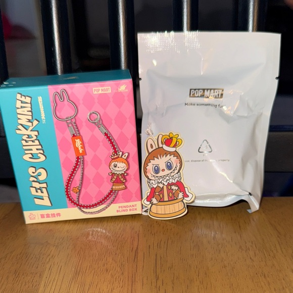 POP MART | Toys | Pop Mart Lets Checkmate Pendant Blind Box King | Poshmark